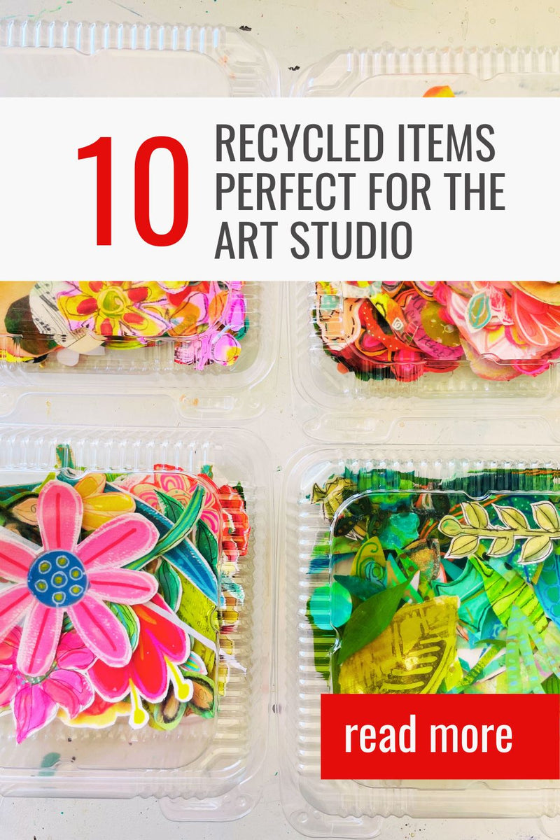 My top ten recycled materials perfect for the art studio – Stacy ...